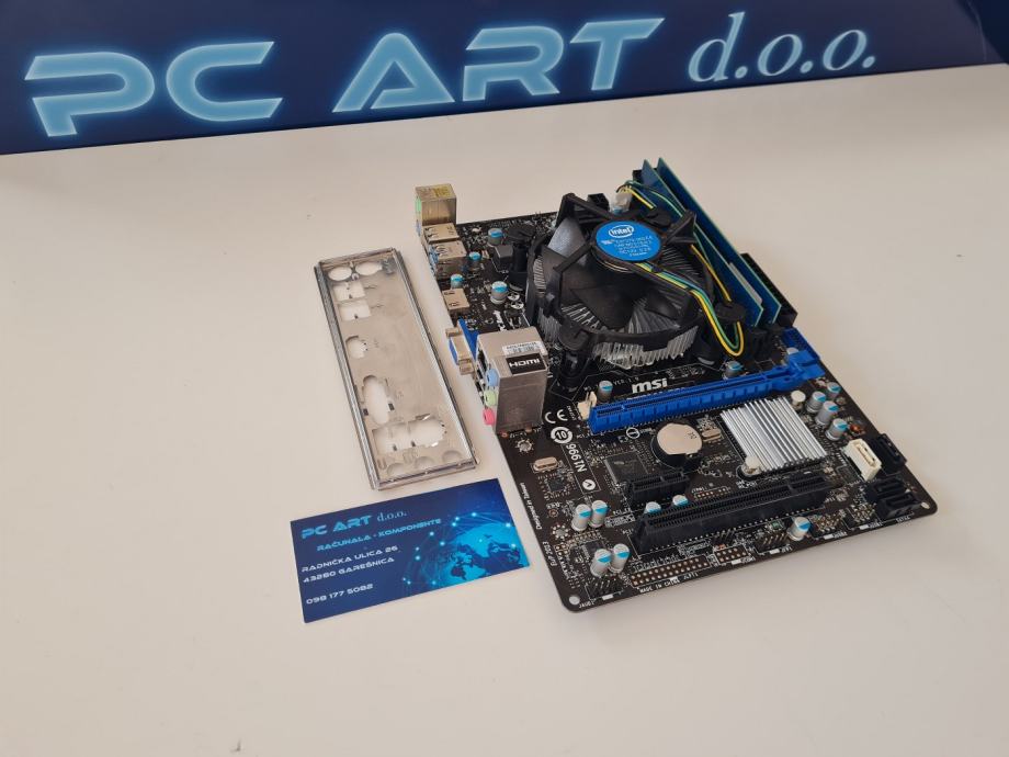 MSI B75MA-E31 + i5 3570 + 4GB/8GB/16GB RAM - Račun / R1 / Jamstvo