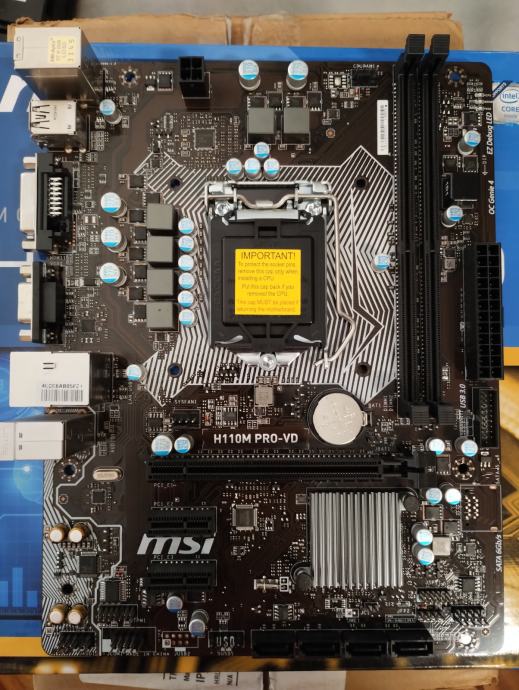MSI H110M PRO-VD mATX matična ploča