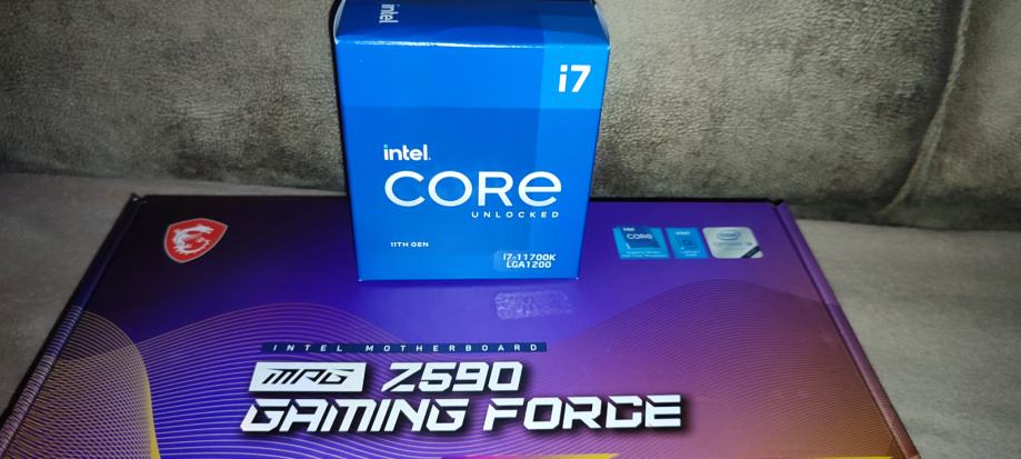 MSI MPG Z590 GAMING FORCE + i7 11700K