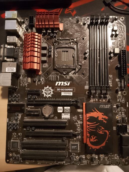 MSi Z87-G43 Gaming (Intel 1150)