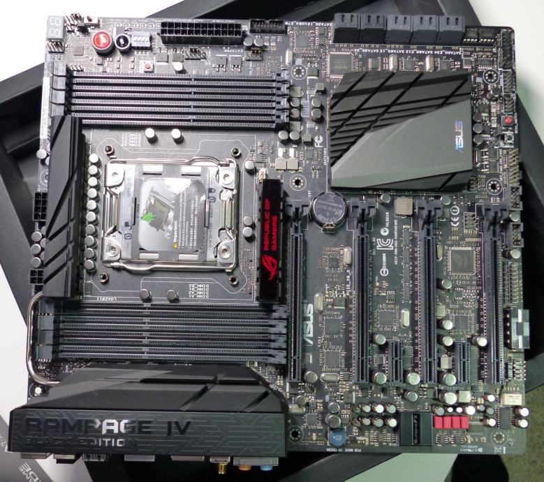 ROG Rampage IV Black Edition Gaming MB, 16 GB RAM