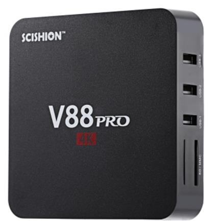 SCISHION V88 PRO TV Box Amlogic S905X Android 6.0 1GB RAM