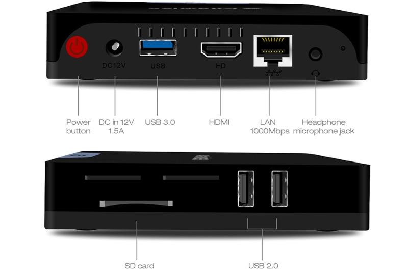 Alfawise X5 Mini PC - Windows 10 + Android 5.1