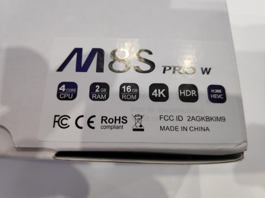 Android tv box Mecool M8S pro w