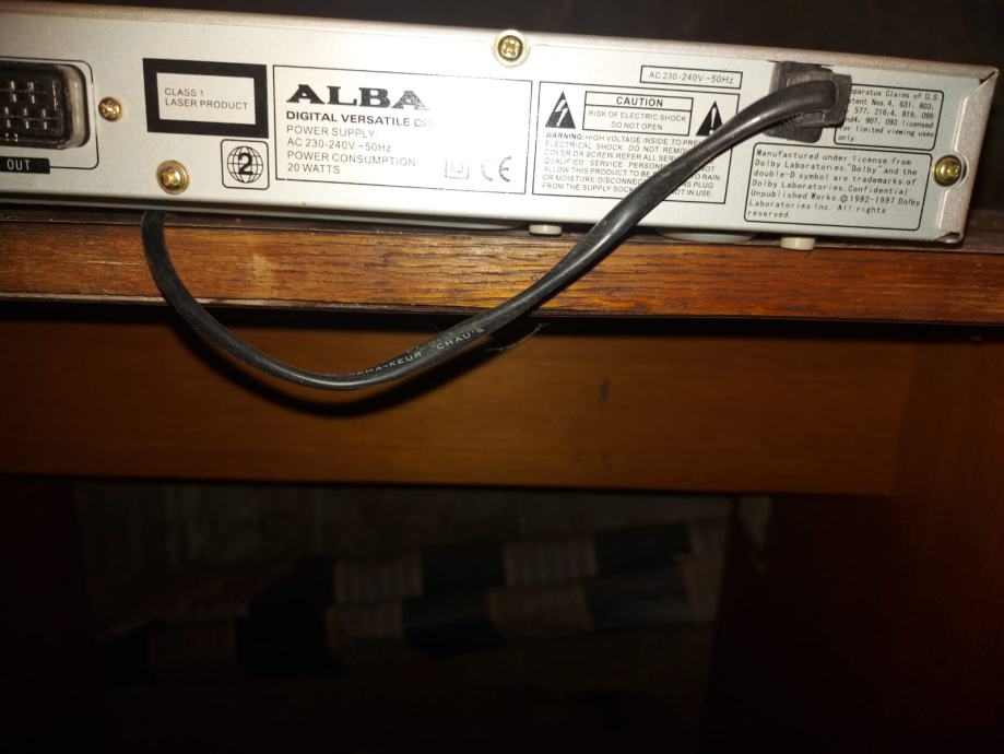 CD Player Alba DVD59 Digital versatile disc player