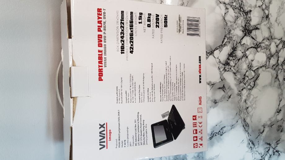 DVD / USB / SD / player prijenosni