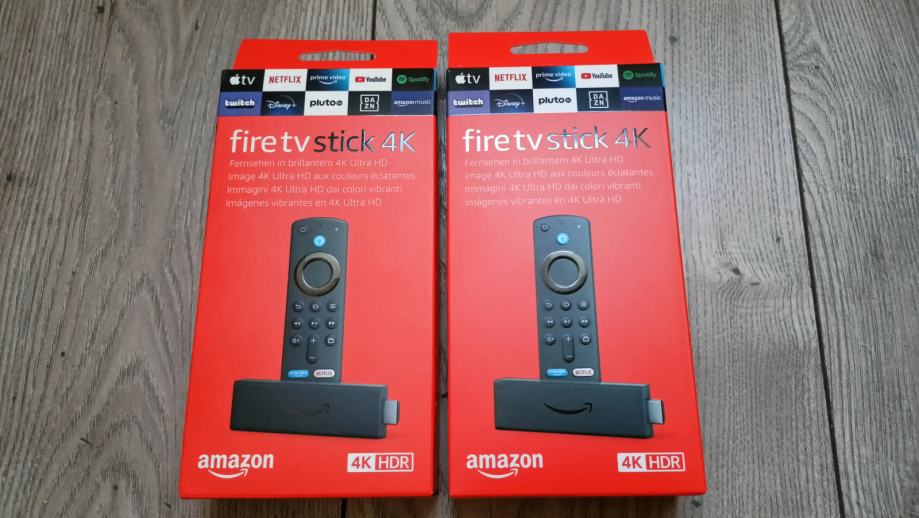 Fire TV 4K Amazon stick - NOVO!