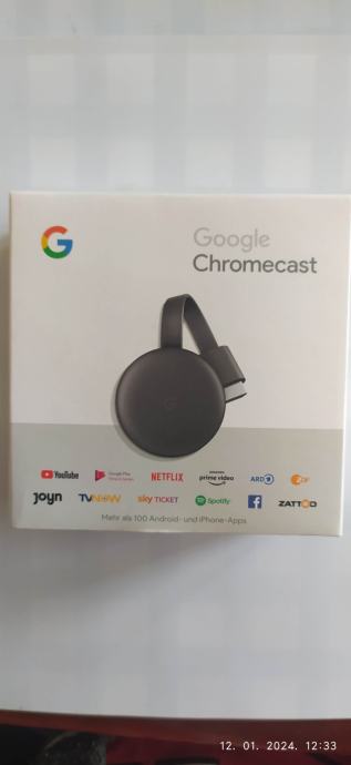 Google Chromecast 3