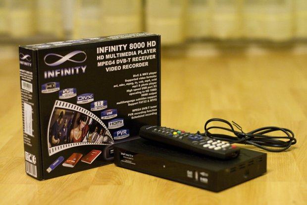 INFINITY 8000 HD USB PVR,DVB-T ZA DIGITALNE PROG..SLAV.BROD