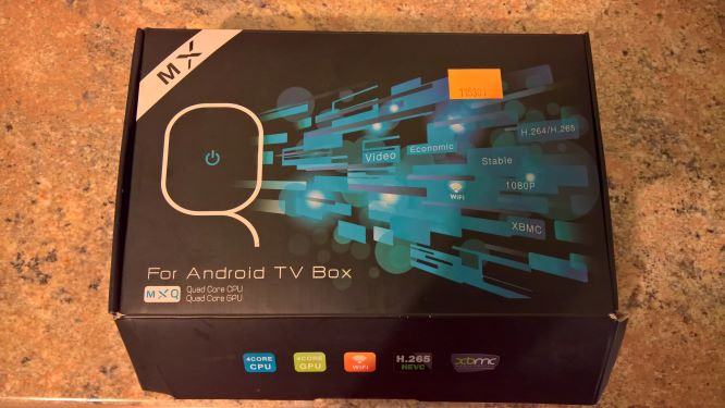 Infinity android box MXQ