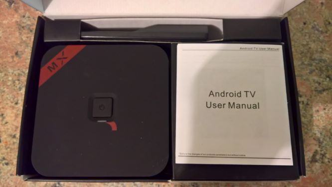 Infinity android box MXQ