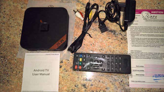 Infinity android box MXQ