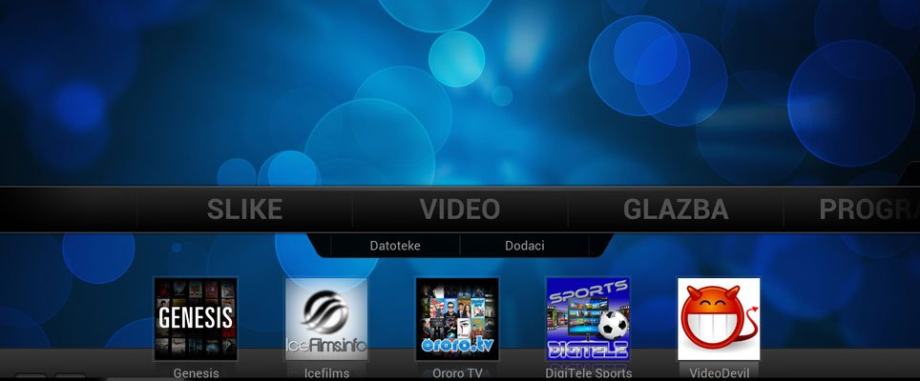 Infinity XBMC - Android TV Box Q7-Media Player www.infinityxbmc.com