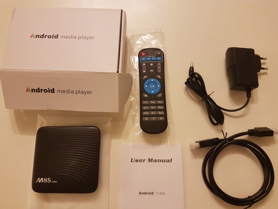 MECOOL M8S PRO DDR4 3GB eMMC 32GB 32GB Amlogic S912 Android 7.1