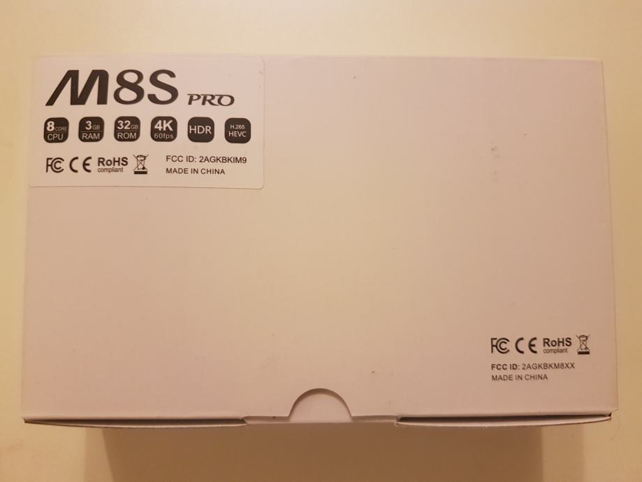 MECOOL M8S PRO DDR4 3GB eMMC 32GB 32GB Amlogic S912 Android 7.1