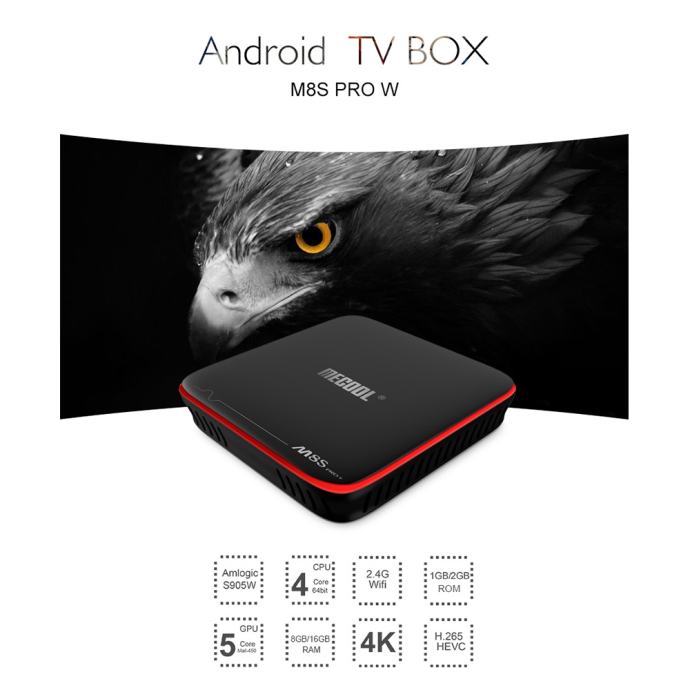 MECOOL M8S PRO W*2GB/16GB*PODEŠEN*ANDROID 7.1*AML 905W*samo 299kn!!