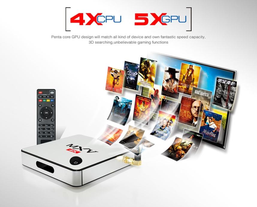 MEGOGO MXV SmartTvBox,Android 5.1;64bit,4K,WiFi,IPTVprog-instalirano!