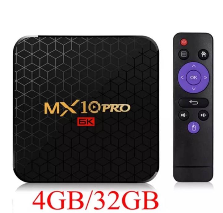 Android TV Box MX10 Pro, KODI, ANDROID 9.0 4GB-32G-PODEŠEN I SPREMAN!