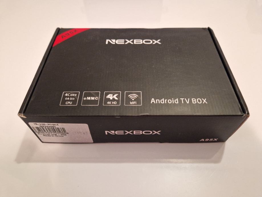 AKCIJA DO 09.07.!!! NEXBOX A95 ANDROID TV BOX MEDIA PLAYER
