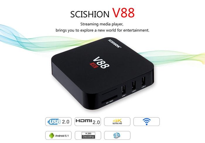 SCISHION V88 Android TV Box