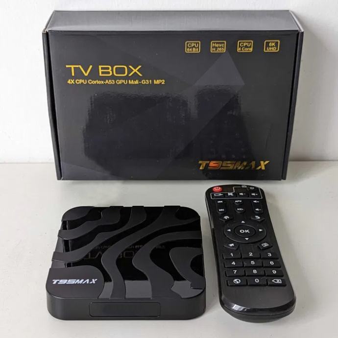 T95 MAX 4GB/32GB tv box Andriod 12