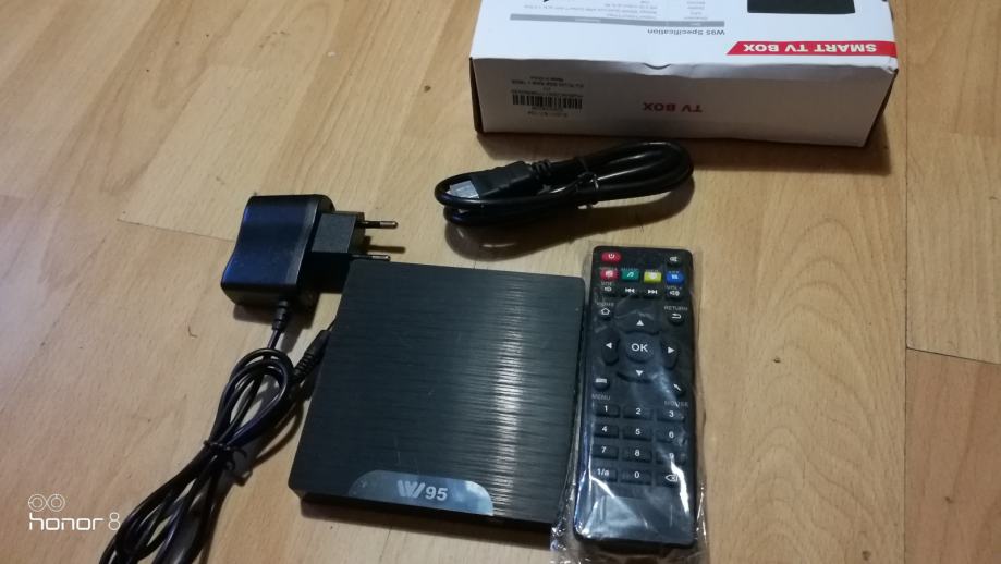 Android TvBox W95,4K,2/16GB,64bit,WiFi,TVprog,Filmovi,Sve instalirano