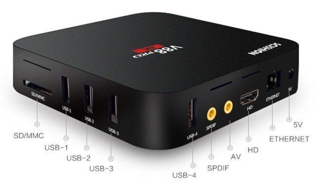 TVBOX : Android box MX Q PRO 5G / 4K, KODI TV box (sa TV listom)