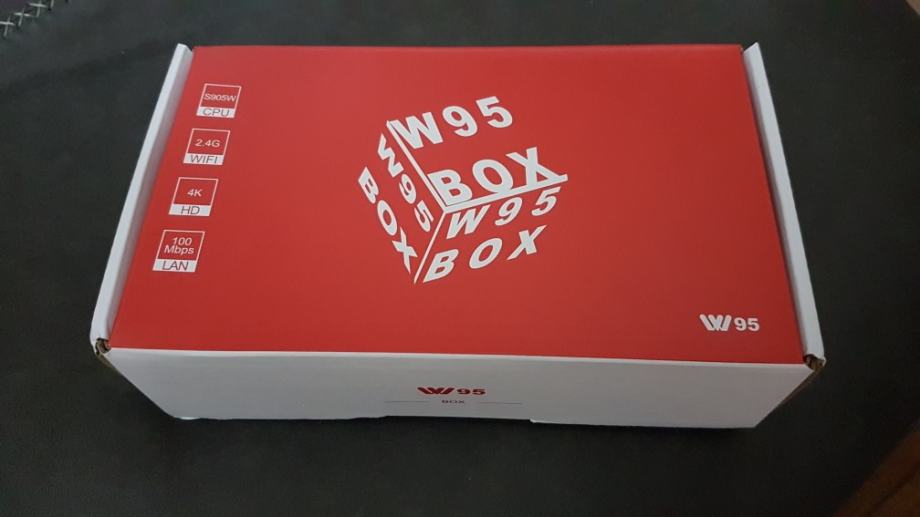 Android box W95, 2gb/16gb, NOVO, 4k, HDMI, 100mbps LAN, RJ45
