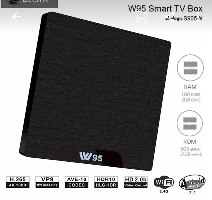 W95 Smart iptv Box
