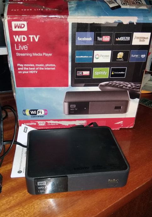 WD TV Live Streaming Media Player (Gen 3)