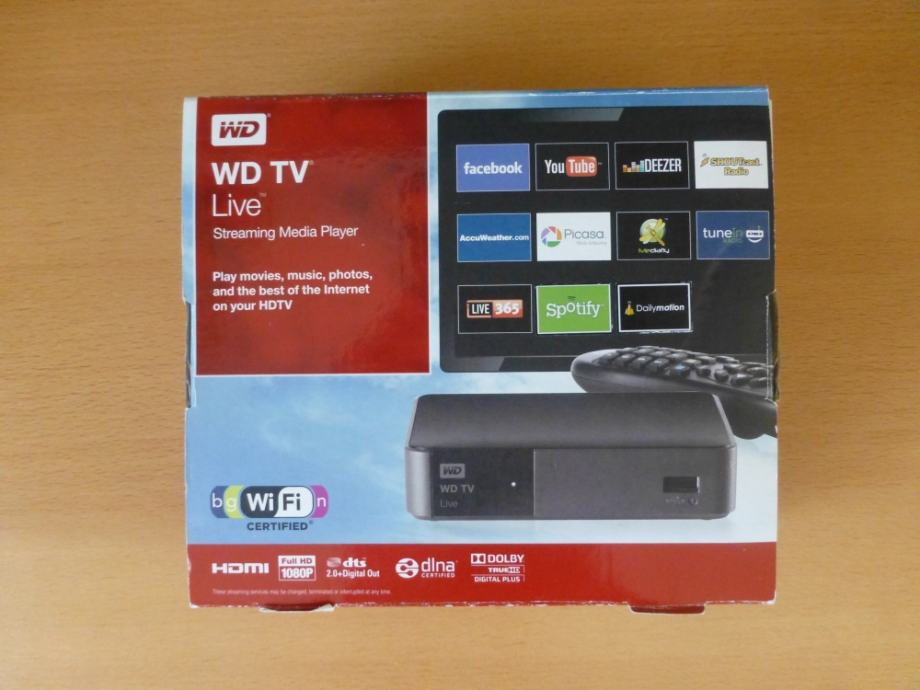 WD TV Live Streaming Media Player (Gen 3)