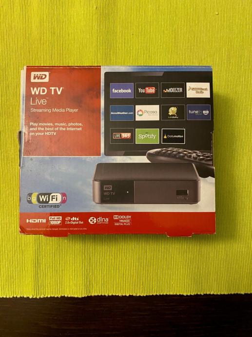 WD TV Live Streaming Media player