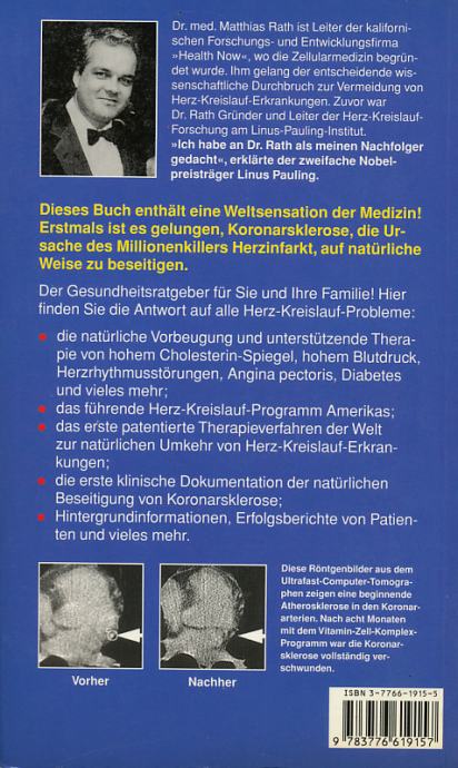 Nie wieder Herzinfarkt / Matthias Rath