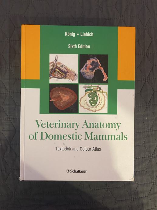 Veterinarska anatomija/veterinary anatomy i atlas topografske anatomij
