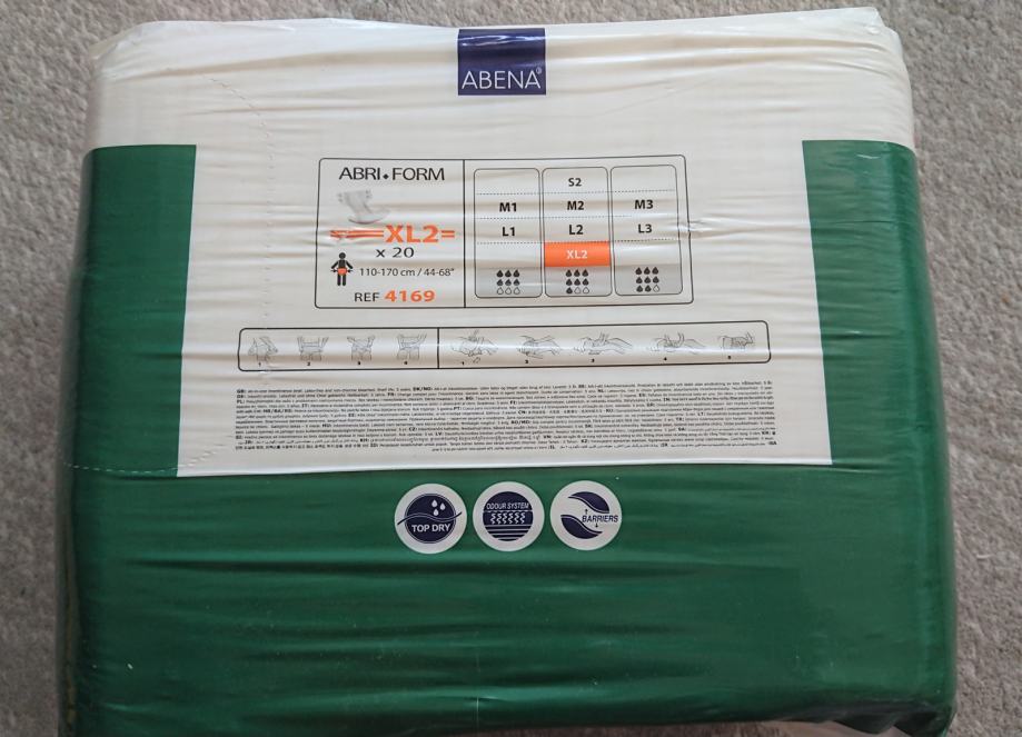 Pelene za odrasle Abri form xl2