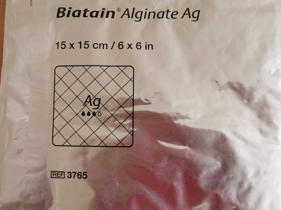 Biatain Alginate Ag 15X15 cm