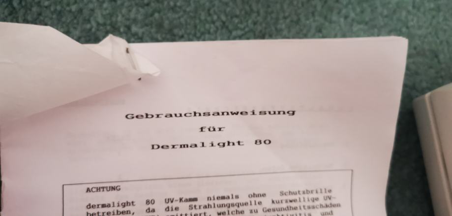 Dr. Honle UV-A lampa