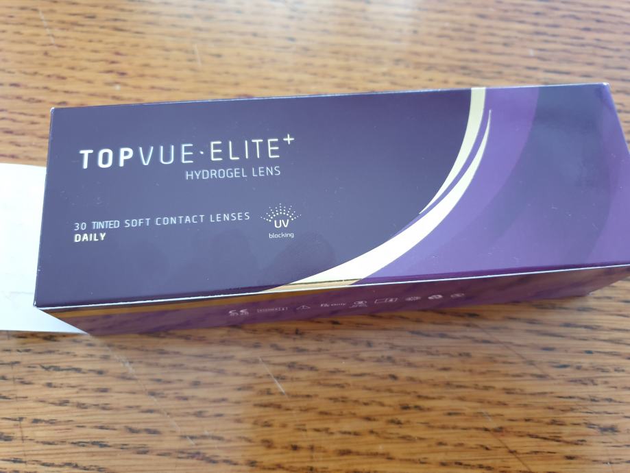 Leće (kontaktne) jednodnevne - TopVUE Elite+ (-6 dioptrija)