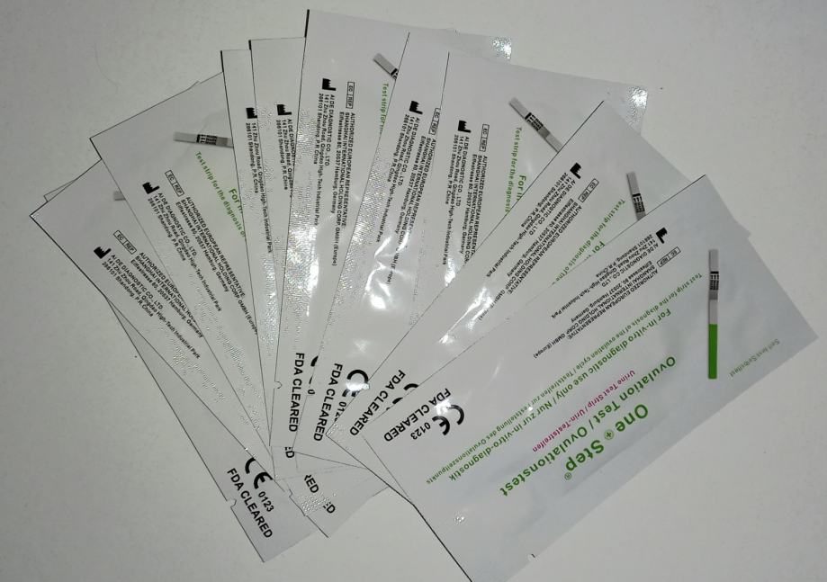 LH trakice za ovulaciju + HCG testovi na trudnoću