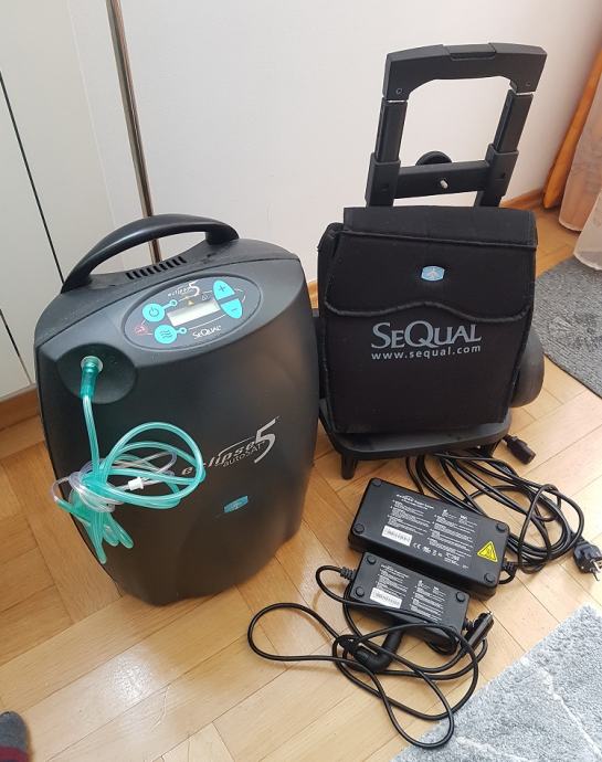 Mobilni koncentrator kisika Caire SeQual ECLIPSE 5, u trećinu cijene