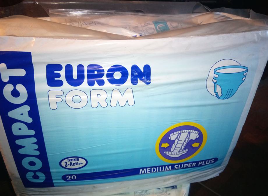 Pelene za odrasle Euron Form Medium Super Plus 200 komada