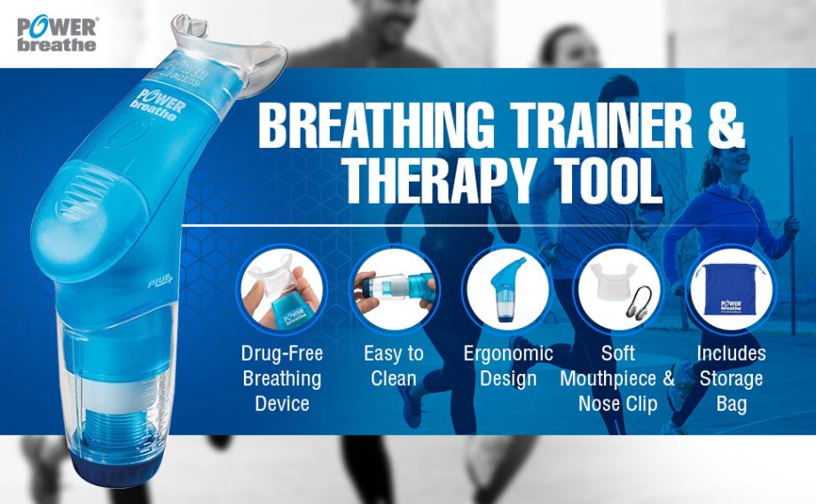 POWER breathe Plus - sprava/trenažer za jačanje pluća - 55 EUR
