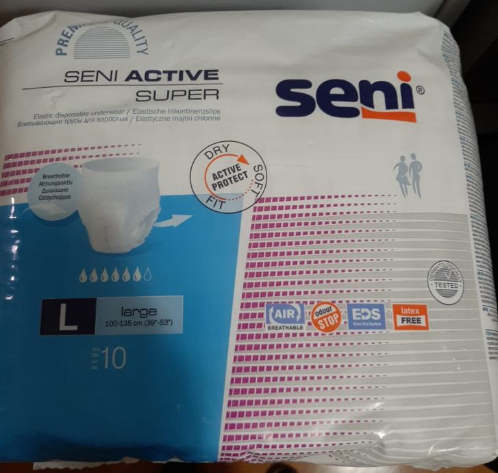 SENI Pelene gaćice L za odrasle