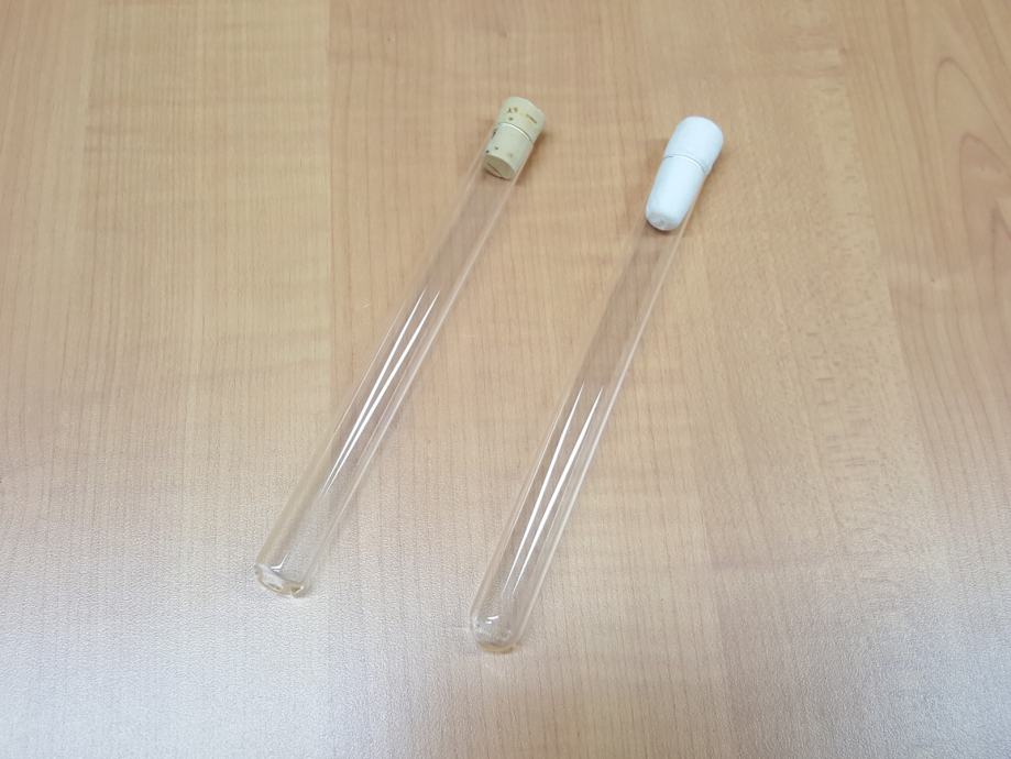 Staklene epruvete 160x16 mm s čepom, 300 kom