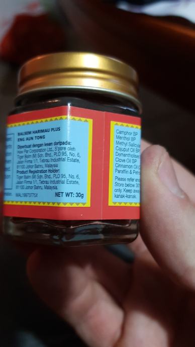 Tigrova mast 30g plus crvena tiger balm