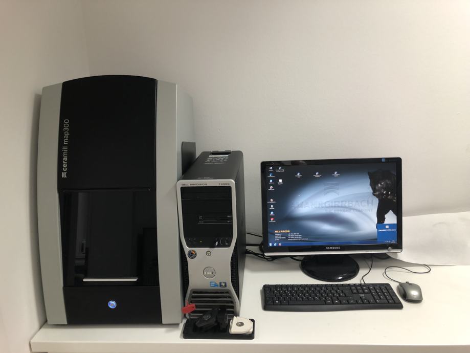 Zubotehnicki cad/cam Amann Girrbach Dental 3D Scanner Ceramill map 300