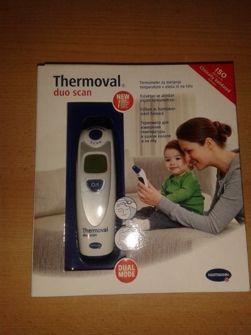 Hartmann Thermoval duo scan digitalni toplomjer