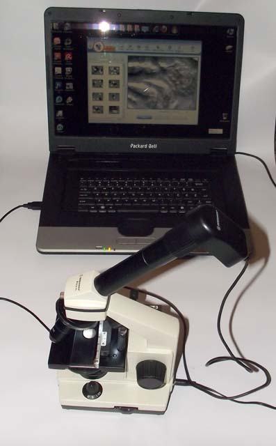 Mikroskop Bresser Biolux AL +USB elektronski okular - Nekorišteno