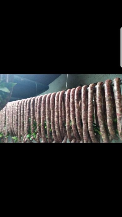 Istarske kobasice i ombolo