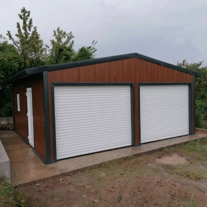 MONTAŽNE GARAŽE - MONTAŽNE VIKENDICE- 36 m2. 50 m2, 100 m2 - EL.VRATA